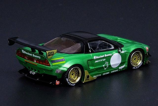 全新 未開封 INNO 64 Scale 1:64 1/64 比例 本田 HONDA NSX NA1 ROCKET BUNNY V2 AERO ...