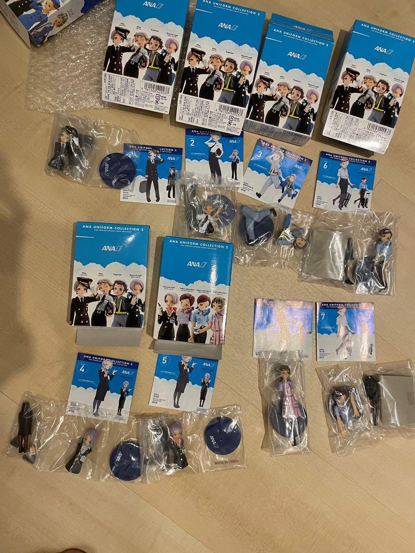 ANA limited edition collection 1 & 2 kaiyodo, Hobbies & Toys ...