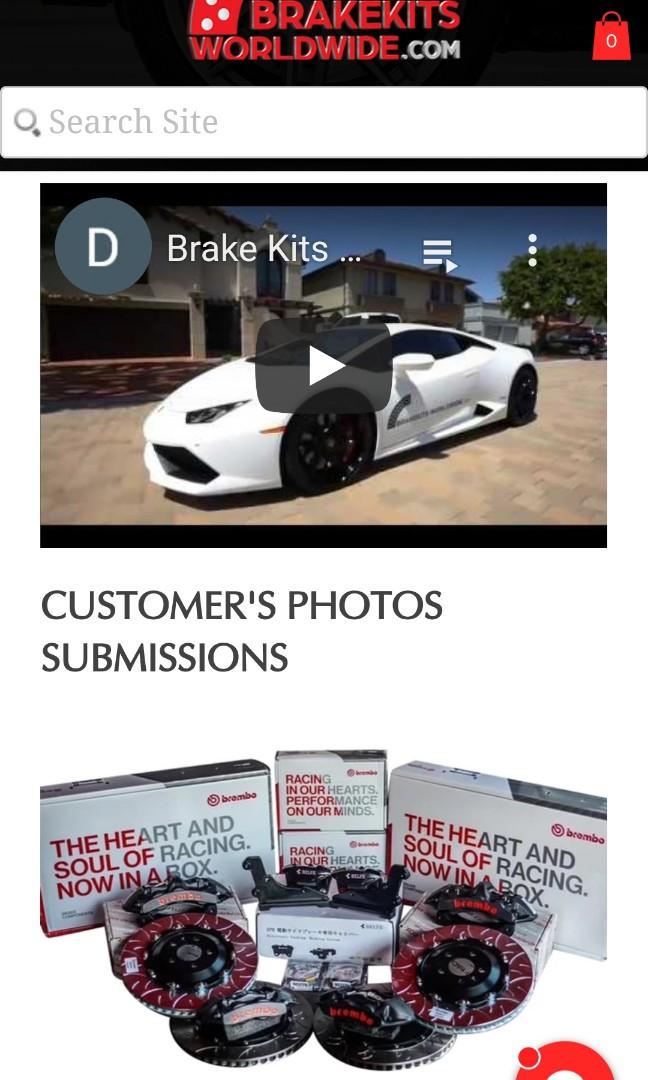 Brembo BM6 BM4 Big Brake Kit in Lime Green newer than brembo gt, Car ...