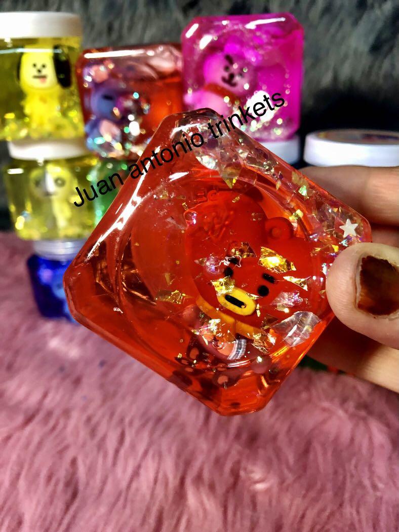 BT21/BTS Glitter Mud Slime, Hobbies & Toys, Toys & Games on Carousell