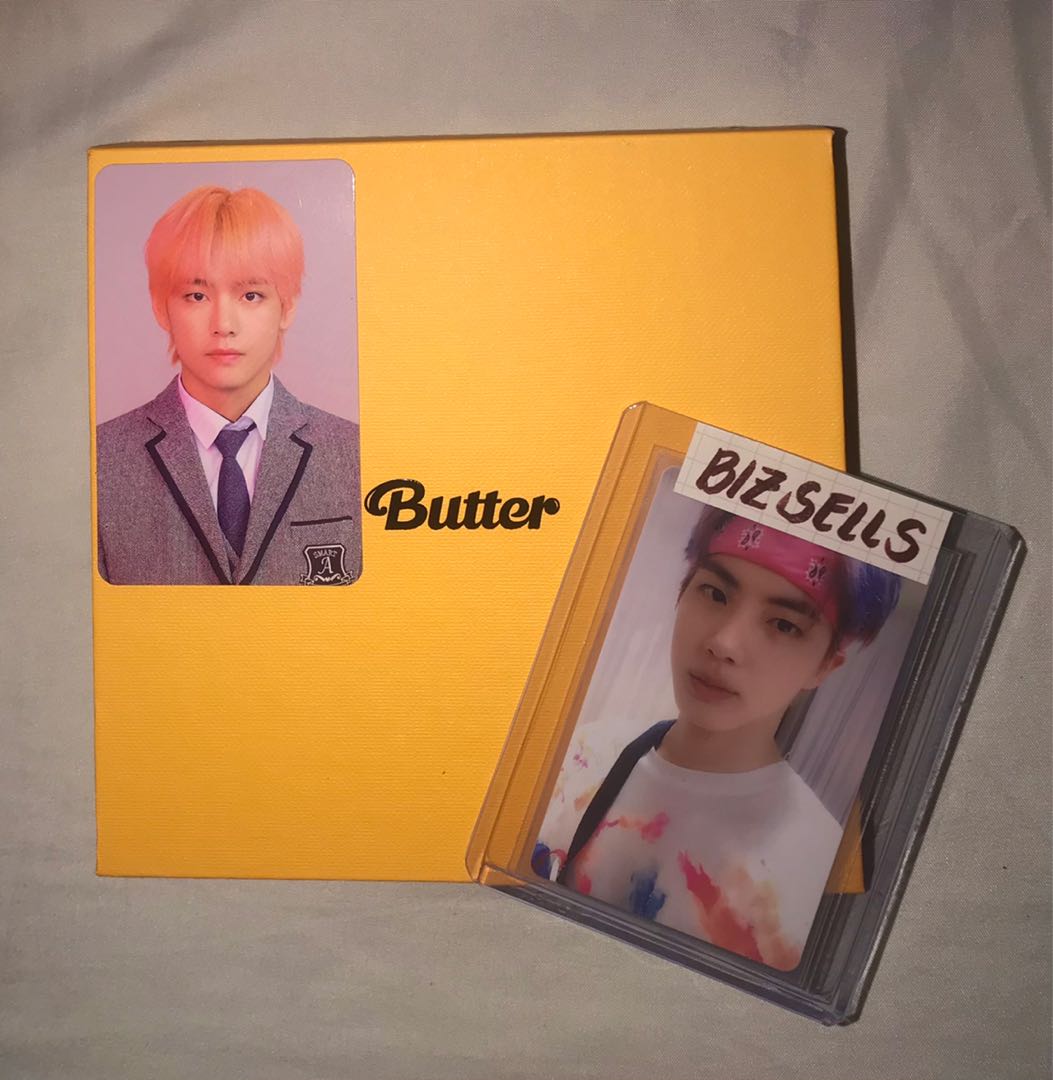 bts butter cream version album with taehyung v tae ly love yourself ...