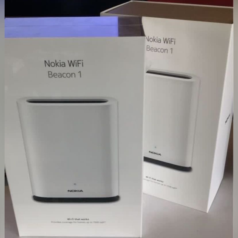 Bundle! StarHub Nokia WiFi Becon 1 Mesh Router x2, Computers & Tech ...