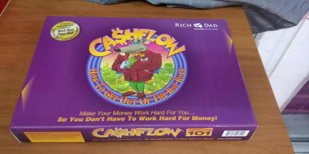 Cashflow 101 Board Game Rich Dad Poor Dad Robert Kiyosaki, Hobbies ...