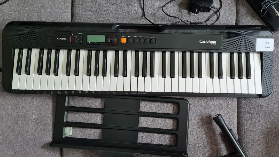 Casio Casiotone CT-S200 digital keyboard, Hobbies & Toys, Music & Media ...