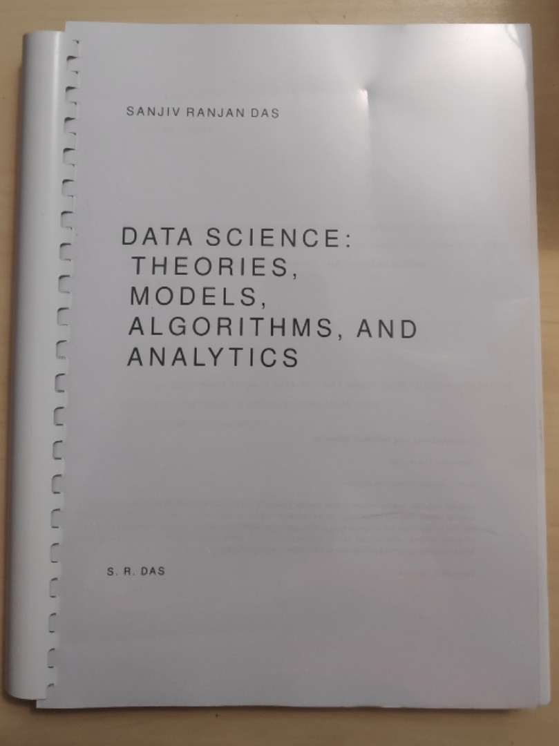 Computer Science Data Science Theories Models Algorithms And Analytics Hobbies And Toys