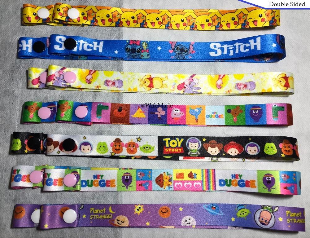 Cute Pacifier Clips and Straps for Masks (For Kids and Adults) | Pooh ...