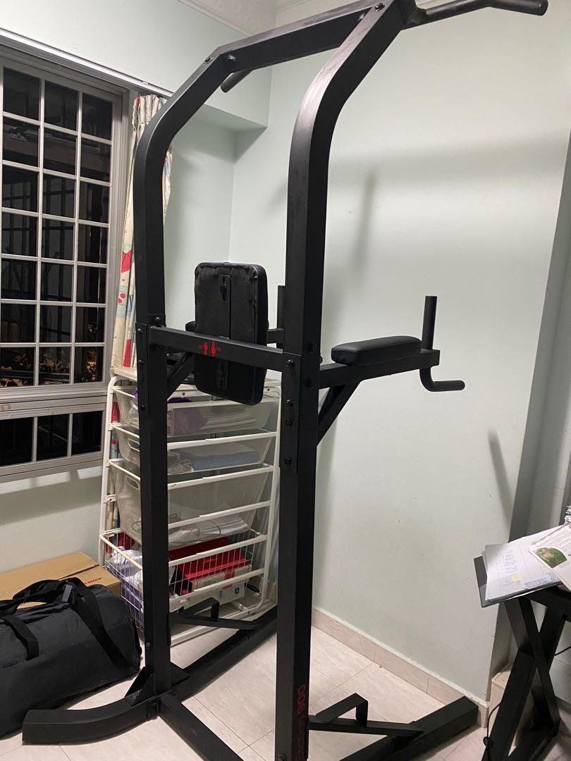 DECATHLON pull up and dips station, Sports Equipment, Exercise ...