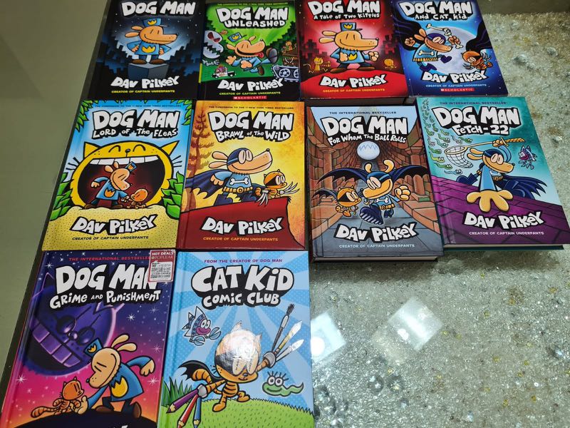 Dog Man (10 books), Hobbies & Toys, Books & Magazines, Children's Books ...