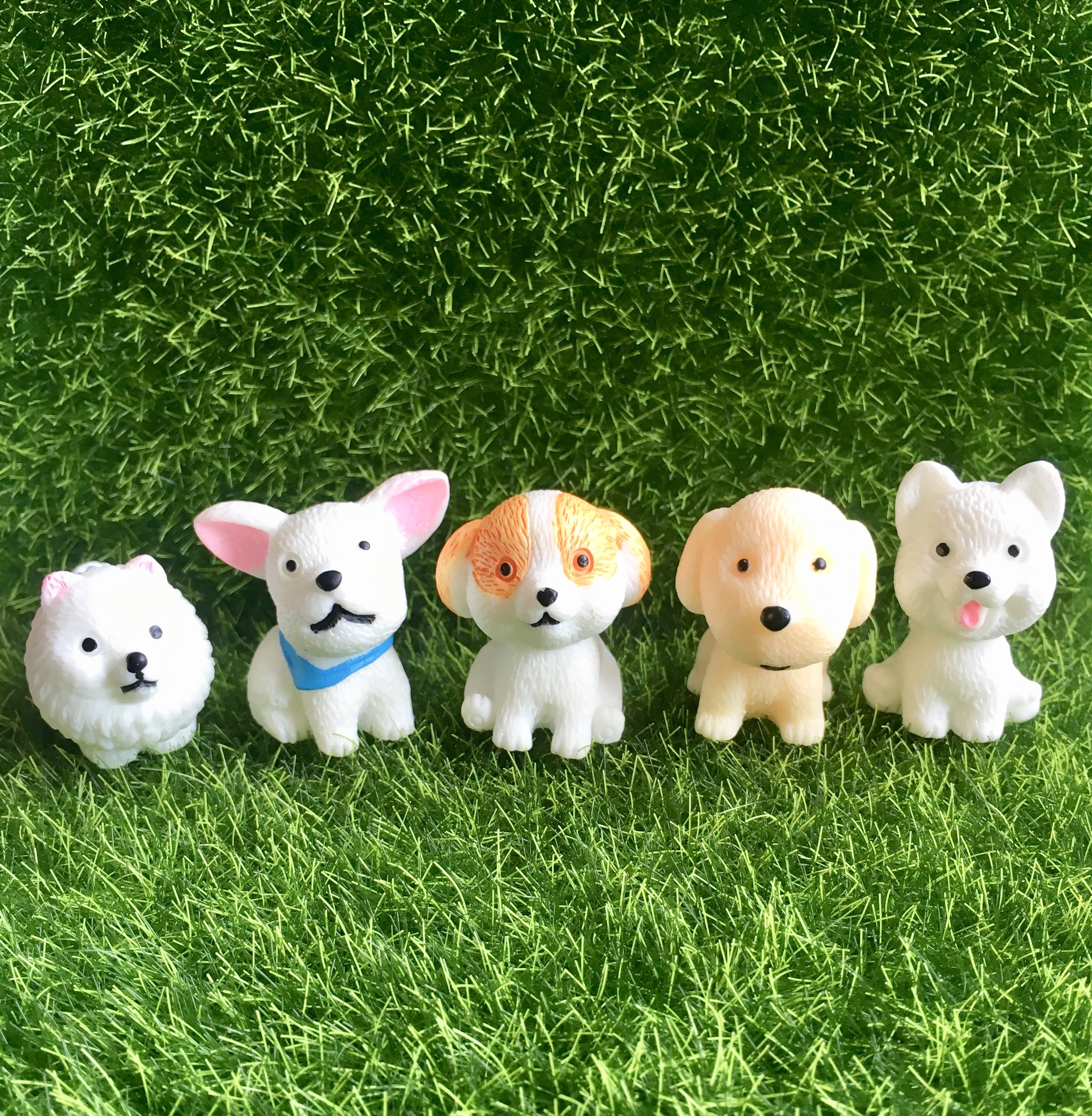 Miniature Dog / Terrarium Figurine / Mini Dog Figurine / Dog Cake ...