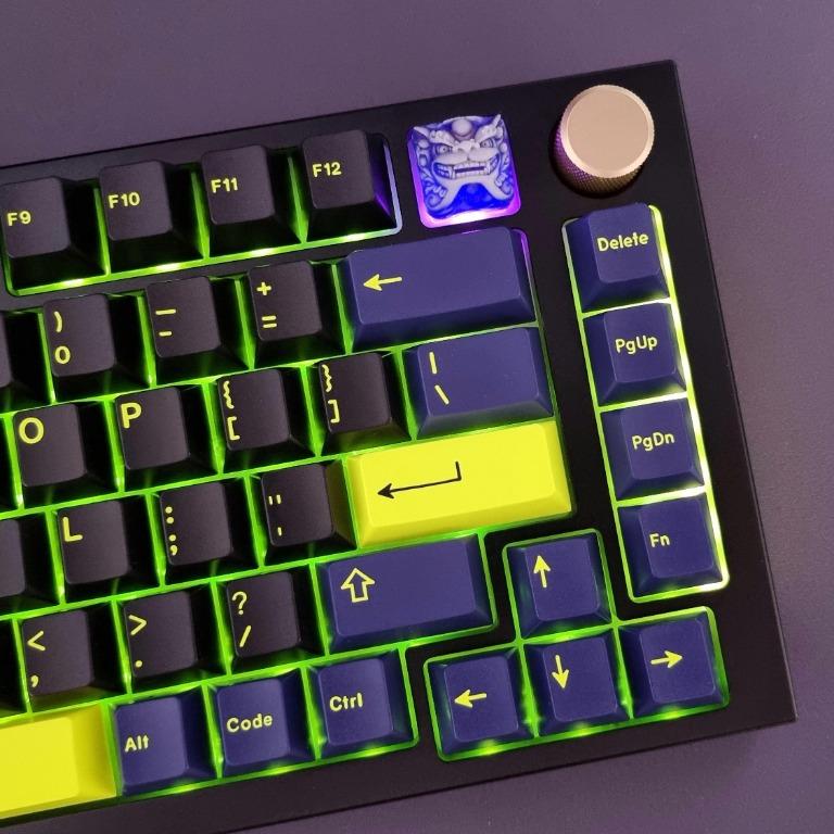 Doubleshot PBT GMK Night Runner Keycaps (Clone), Computers & Tech ...