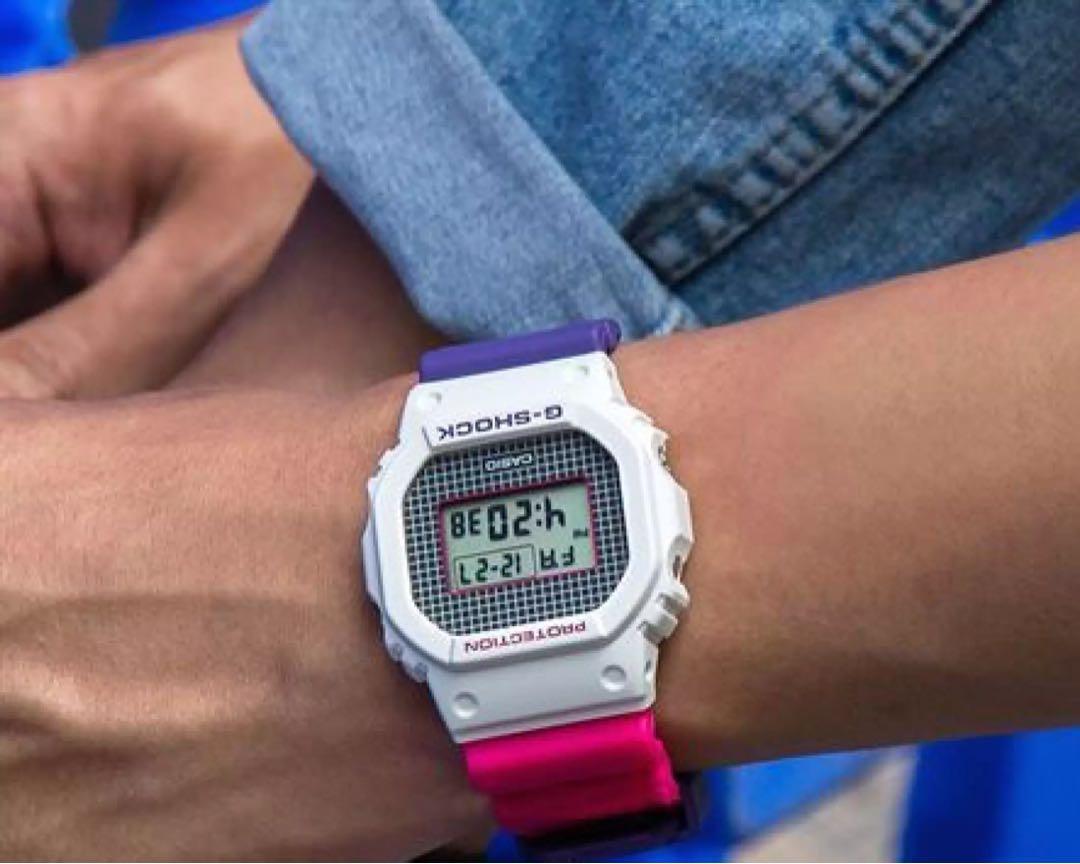 DW-5600THB G Shock Classic Throwback 1990s Casio Rubik Cube DW-5600 ...