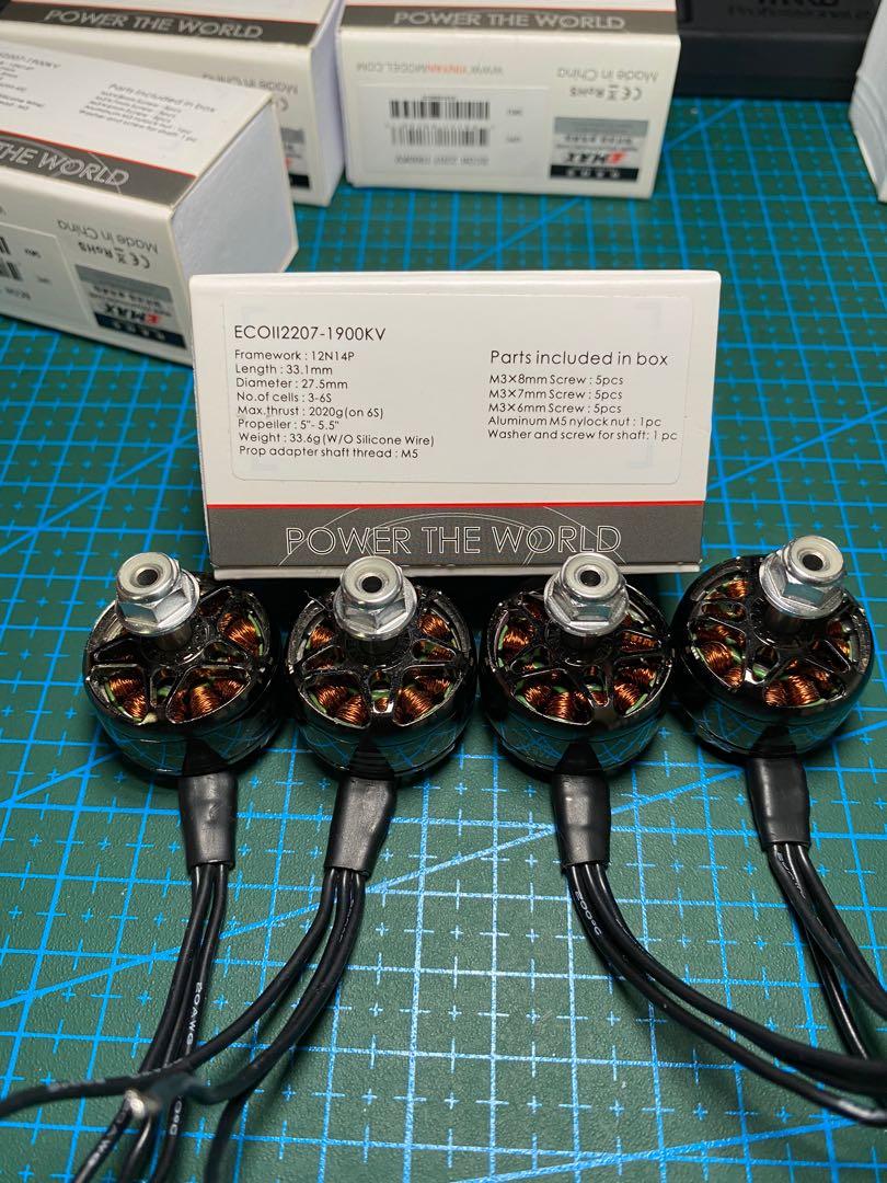 Emax ECO II Series 2207 1900kv, Hobbies & Toys, Toys & Games on Carousell