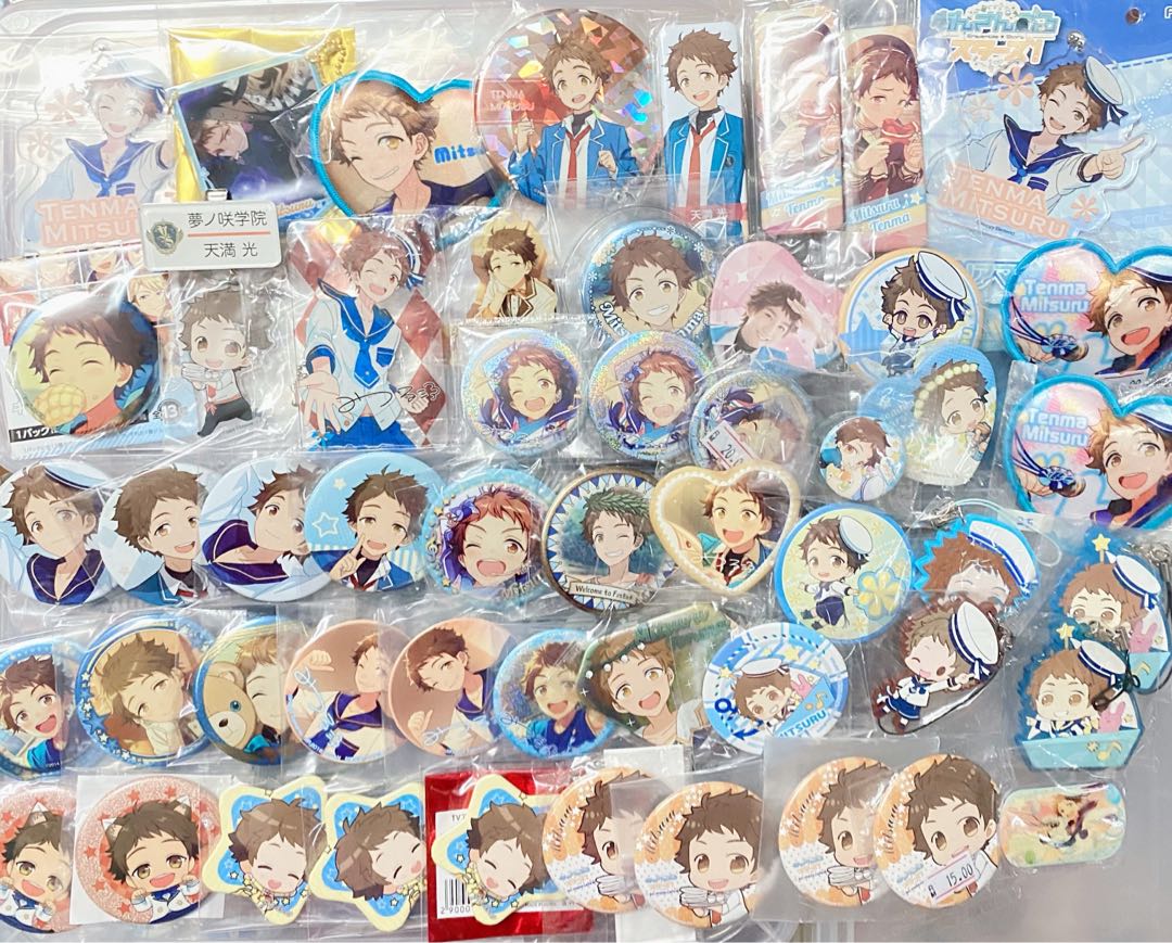 Ensemble Stars / Enstars Mitsuru Tenma Goods set, Hobbies & Toys ...