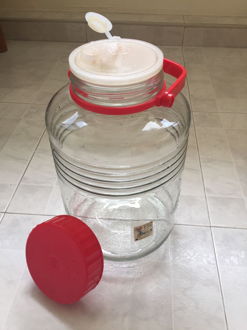 Extra Large 8l Glass Jar, Furniture & Home Living, Kitchenware ...