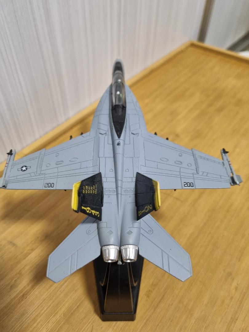 F18 Super Hornet Diecast Fighter Plane Model, Hobbies & Toys, Toys ...