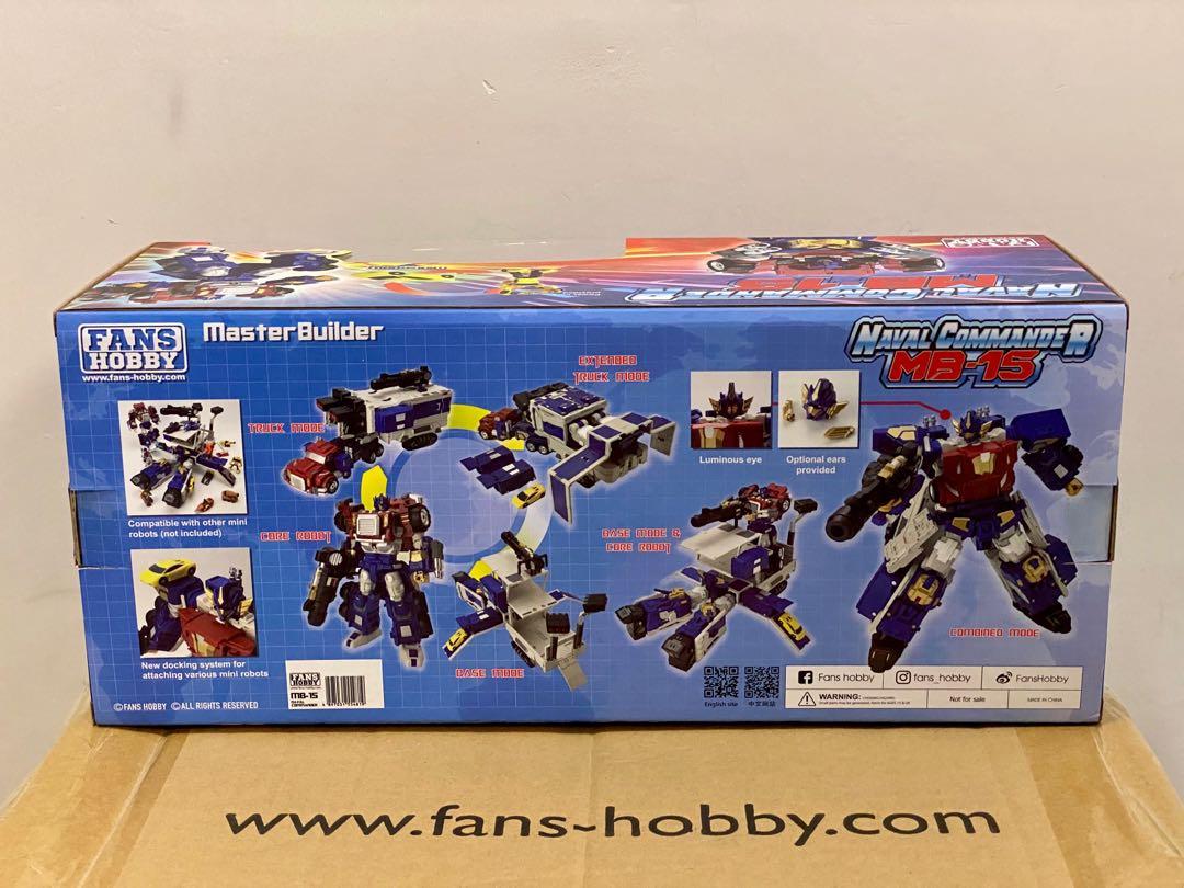 Fans Hobby 皇牌 MB-15 Naval Commander 司令官A, 興趣及遊戲, 收藏品及紀念品, 明星周邊 - Carousell