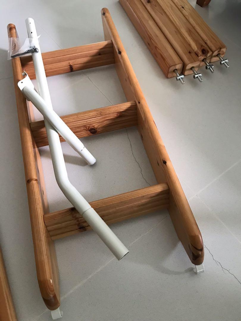 Original Flexa Bed - Slant Ladder & Parts (mid height), Furniture ...