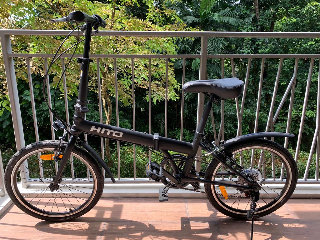Foldable Ultra light HITO 20” Foldie bike, Sports Equipment, Bicycles ...