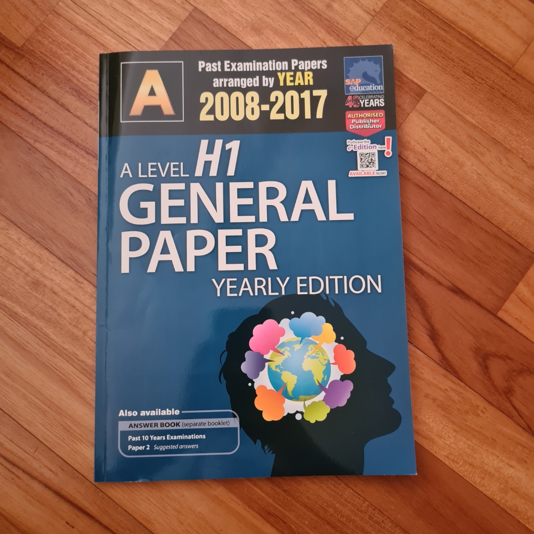 FREE A Levels GP TYS 2008-2017, Hobbies & Toys, Books & Magazines ...