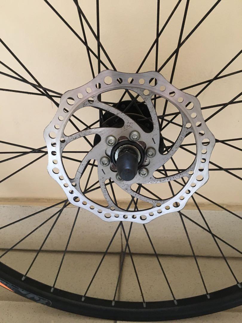 Front 26 inch disc wheel, Sports Equipment, Bicycles & Parts, Parts ...