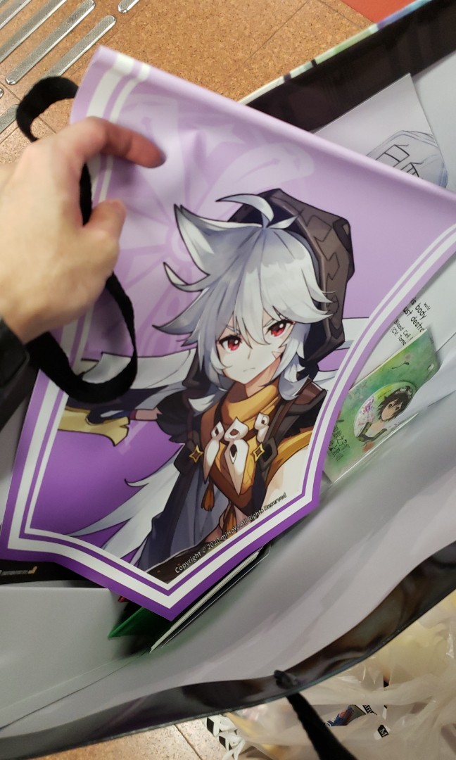 Genshin Impact Razor Flag Banner, Hobbies & Toys, Memorabilia ...