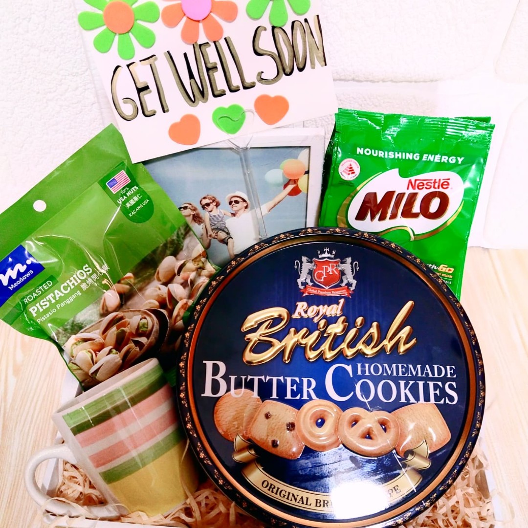Get well Soon Hamper, Food & Drinks, Gift Baskets & Hampers on Carousell