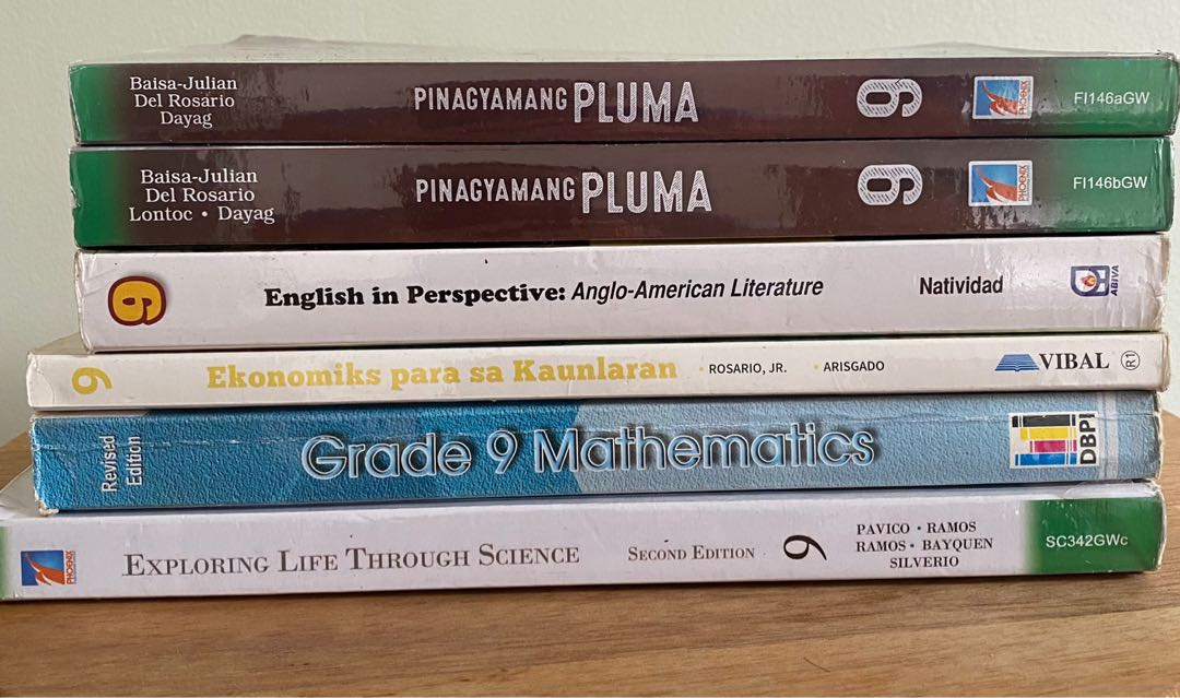 Grade 9 (K-12 curriculum) textbooks, Hobbies & Toys, Books & Magazines ...