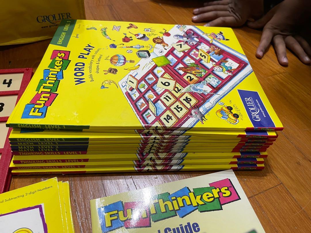 Grolier Fun Thinkers, Hobbies & Toys, Toys & Games on Carousell