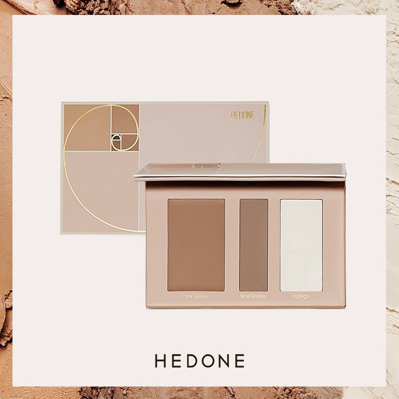 HEDONE Contour Palette - Golden Trio Pro Sculpting Trio, Beauty ...