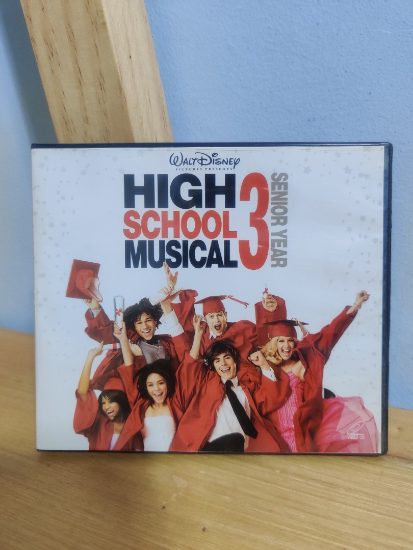 High School Musical 3 Movie Original VCD, Hobbies & Toys, Music & Media ...
