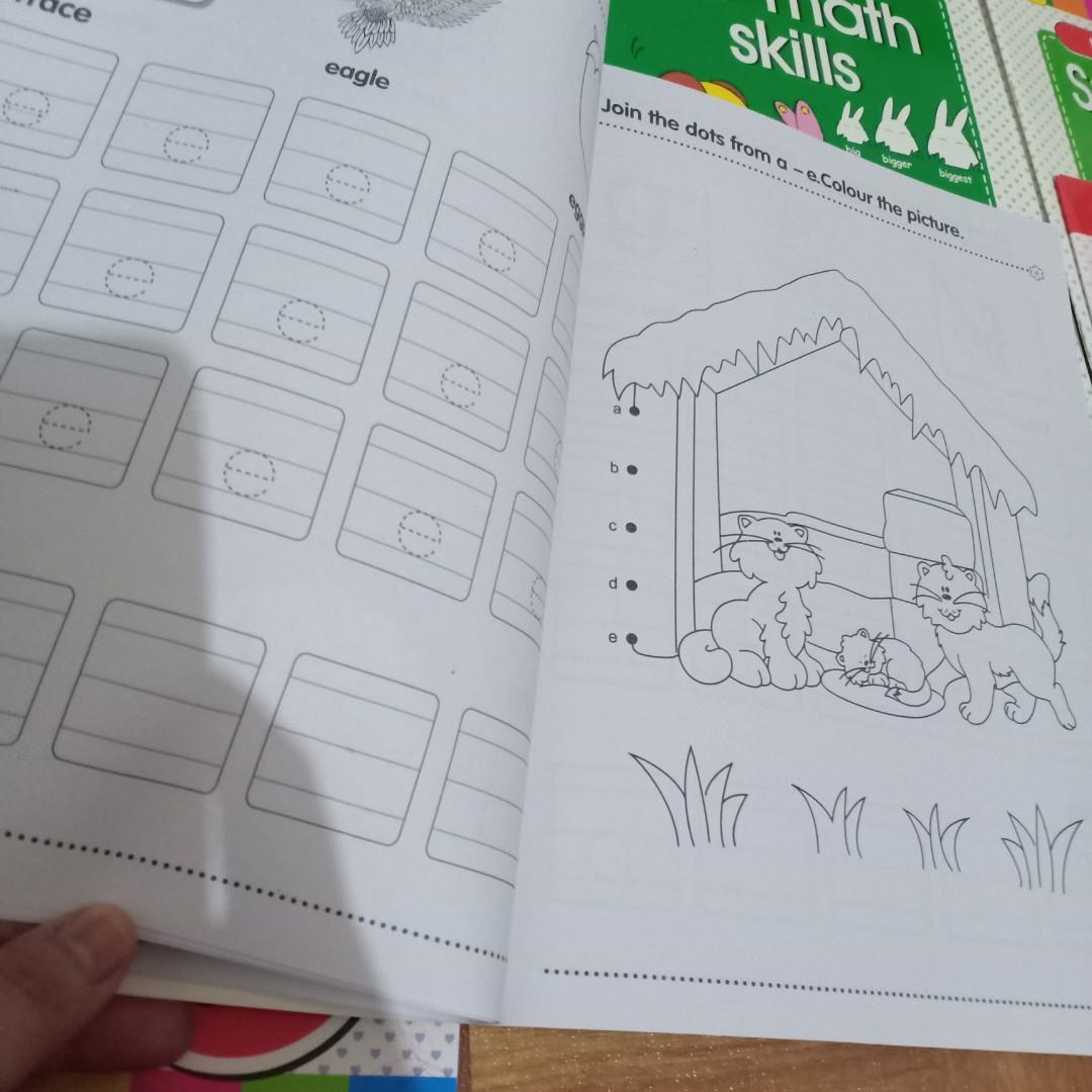 Home work book exercises, Hobbies & Toys, Books & Magazines, Children's ...