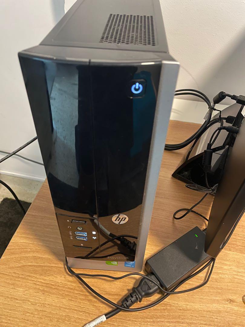 HP CPU and Monitor, Computers & Tech, Desktops on Carousell