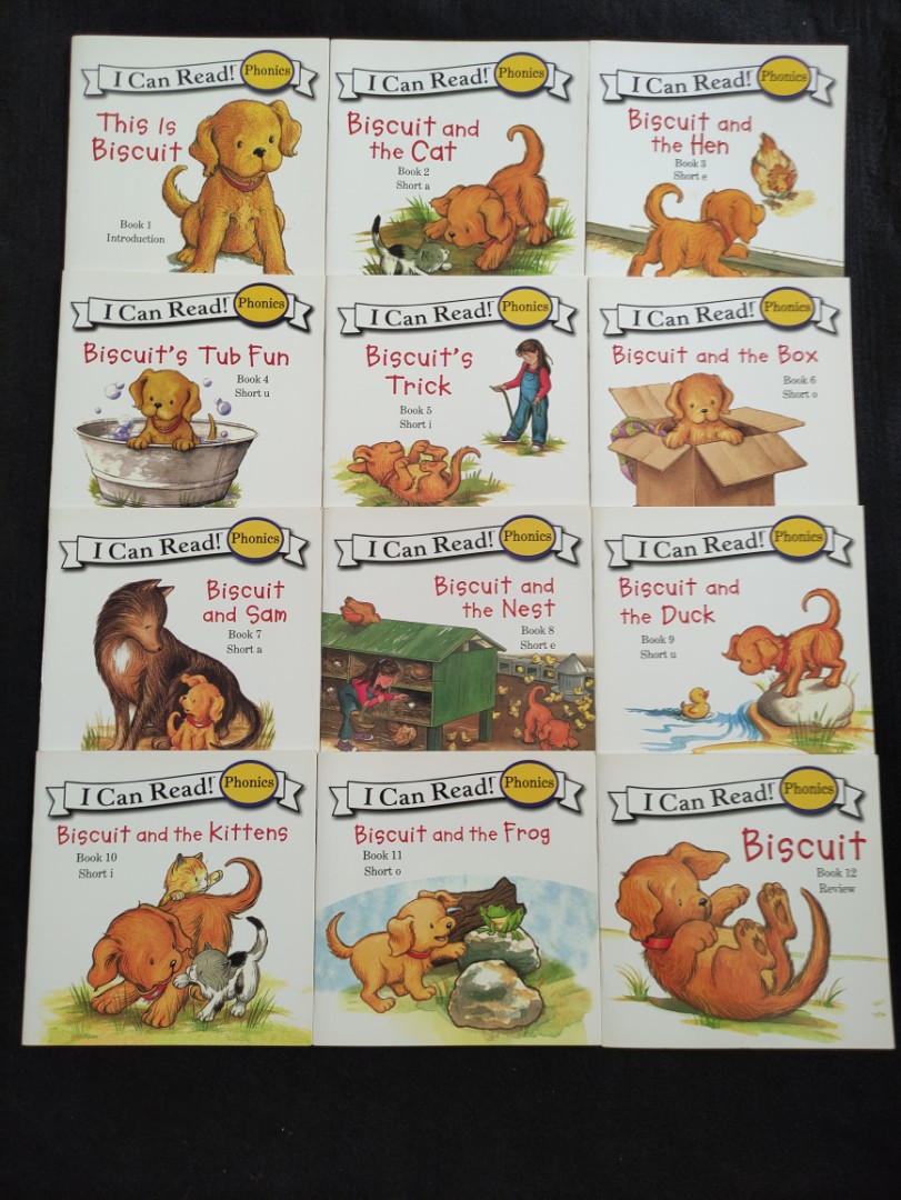 Full Set Phonics Builder Biscuit- I Can Read, Hobbies & Toys, Books ...