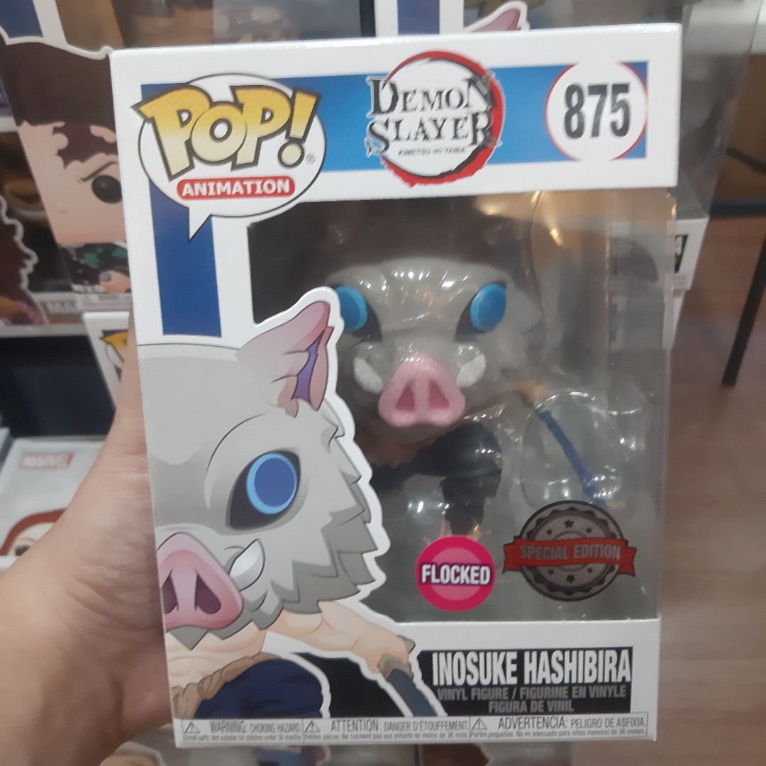 Inosuke Flocked Funko Pop Special Edition, Hobbies & Toys, Toys & Games ...