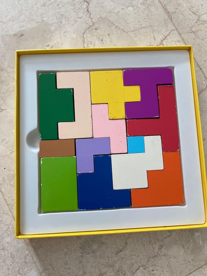 IQ Genius 1 blocks game for kids, Hobbies & Toys, Toys & Games on Carousell