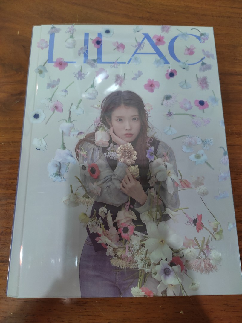 IU LILAC PHOTOBOOK - UNSEALED WITH COMPLETE INCLUSIONS, Hobbies & Toys ...