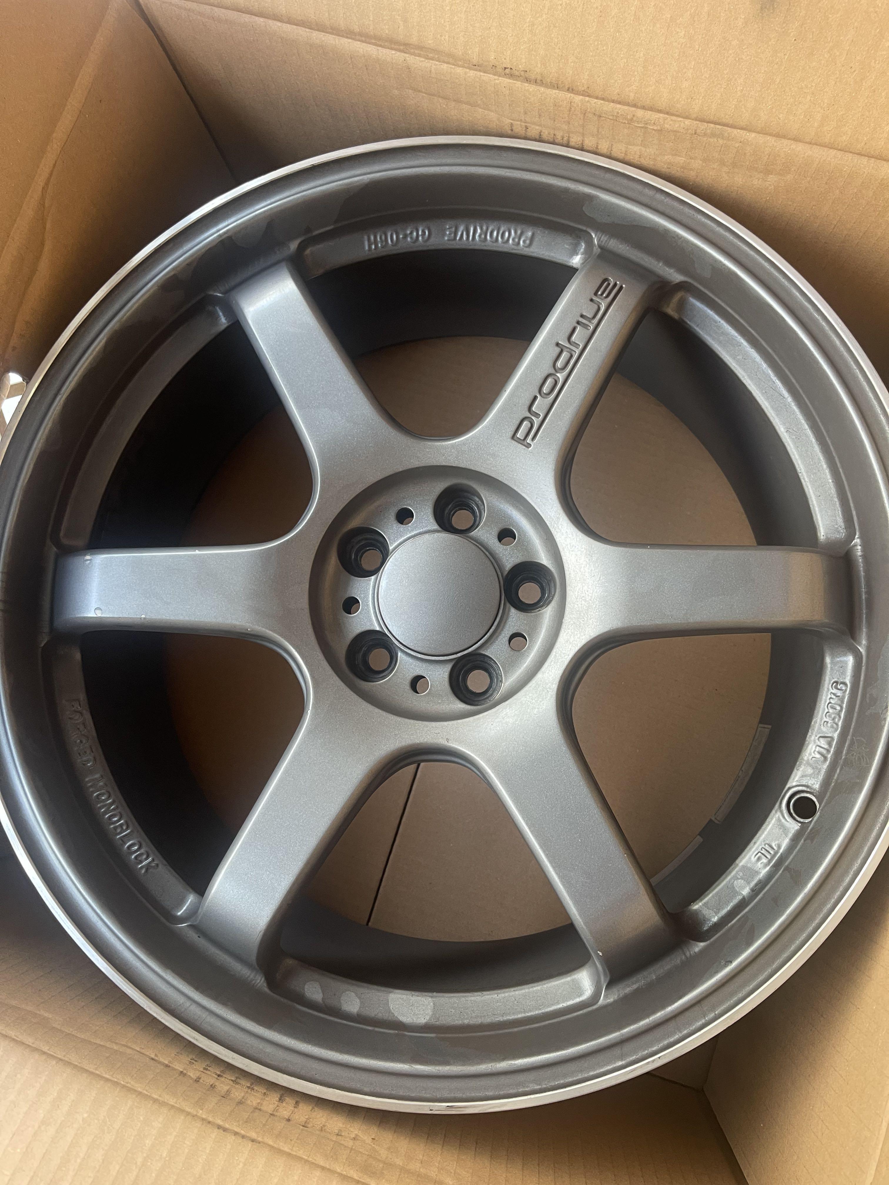 Japan Sport Rim Prodrive GC06H 18X8J 5X100, Car Accessories, Tyres ...