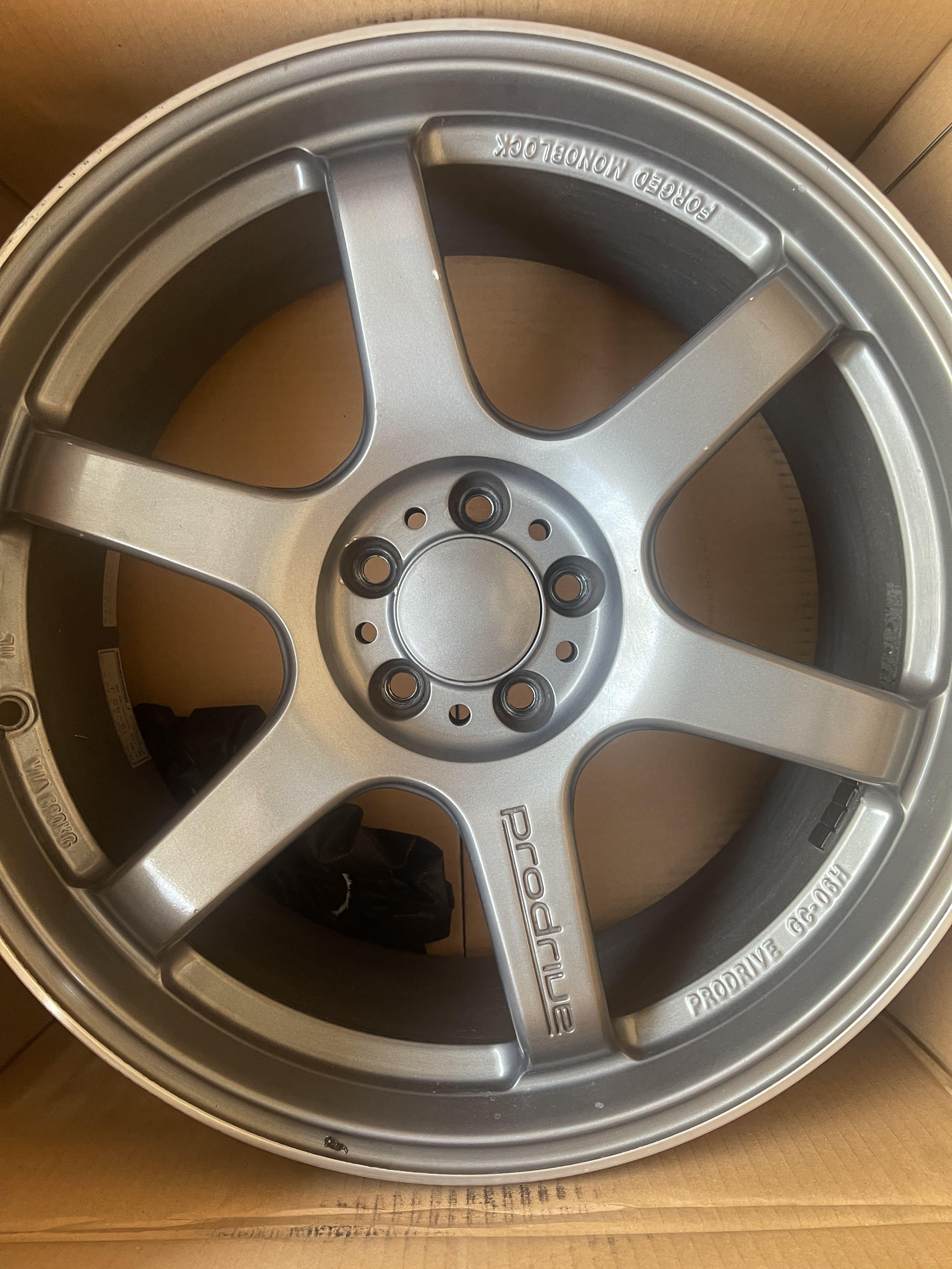 Japan Sport Rim Prodrive GC06H 18X8J 5X100, Car Accessories, Tyres ...