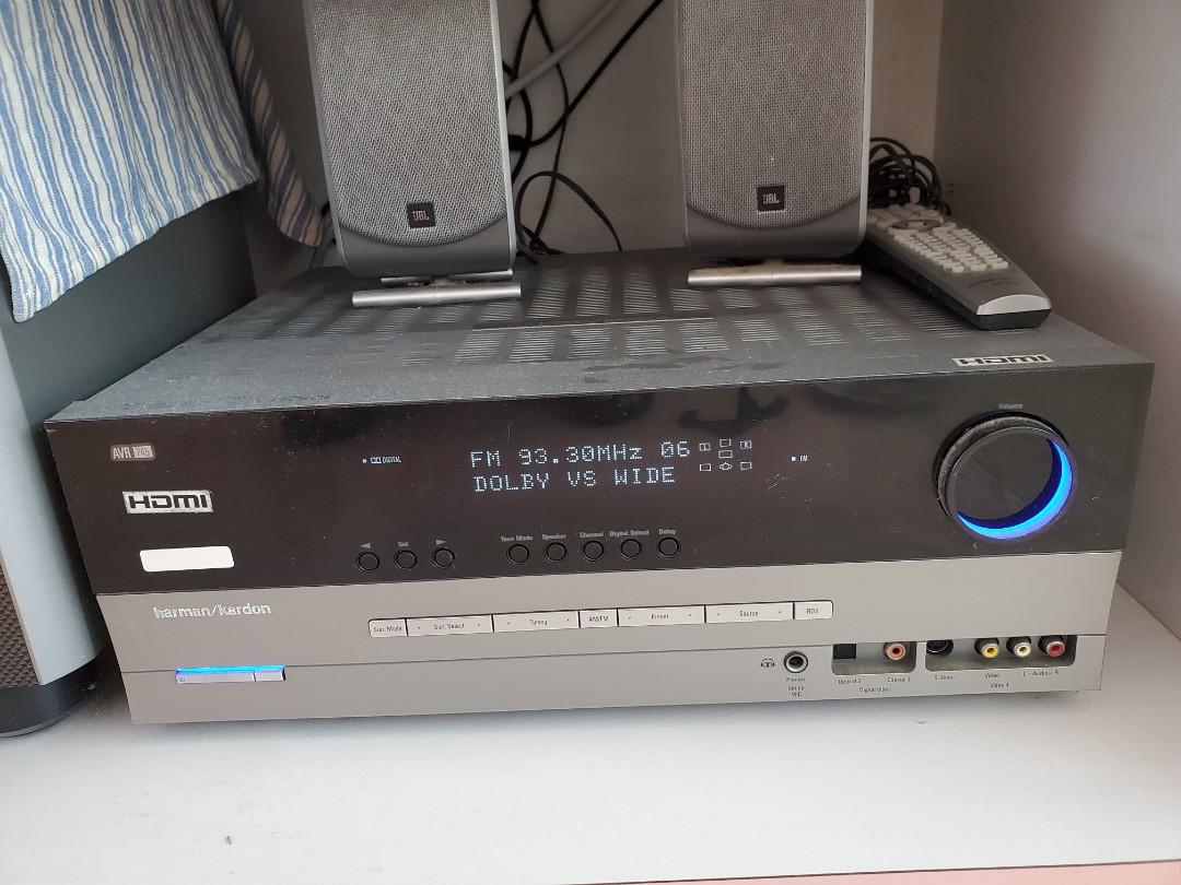 JBL Surround Speaker with Harman/Kardon AV Receiver, Audio, Soundbars ...