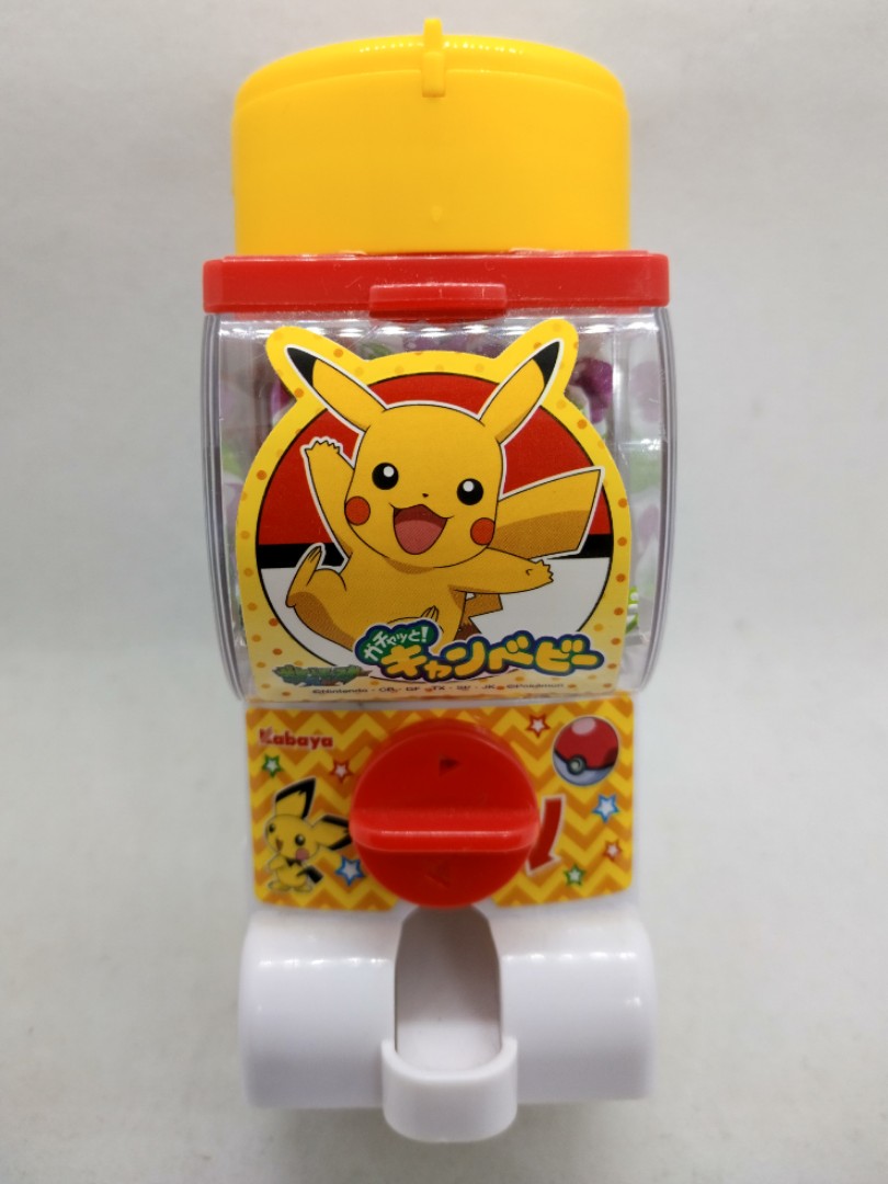 Kabaya - Pokemon - Pikachu Candy Gacha Mini Vending Machine Gashapon ...