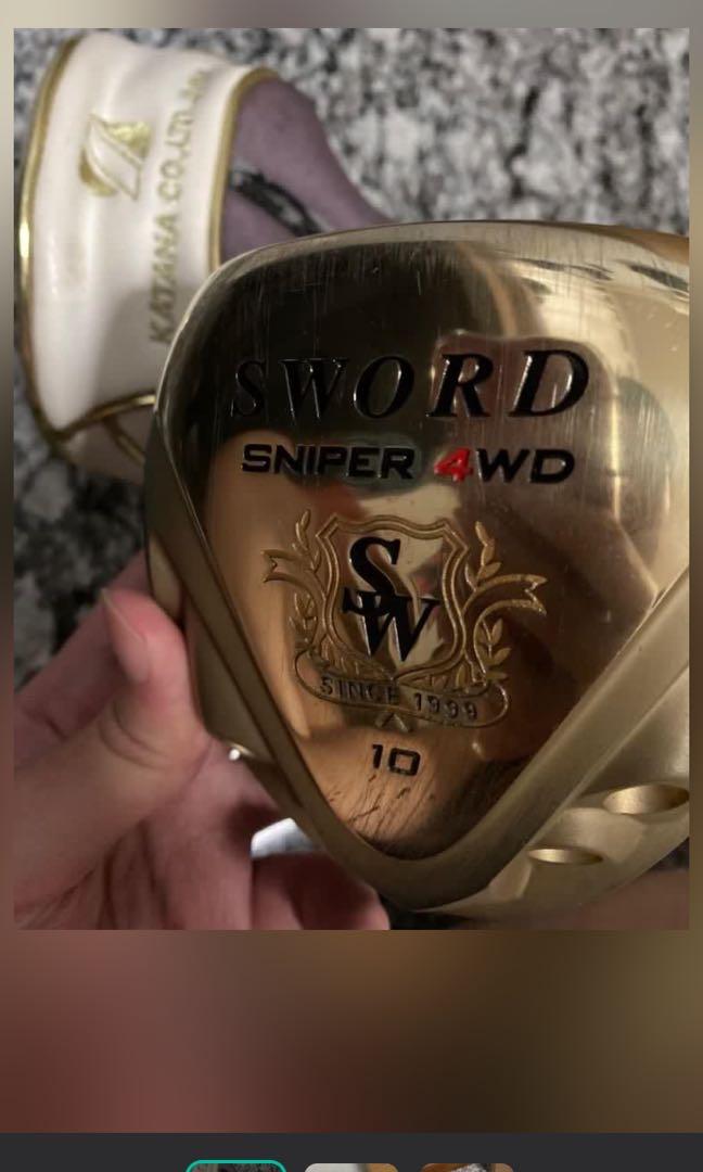 Golf Katana sword driver sniper 4wd motore speeder, Sports Equipment ...