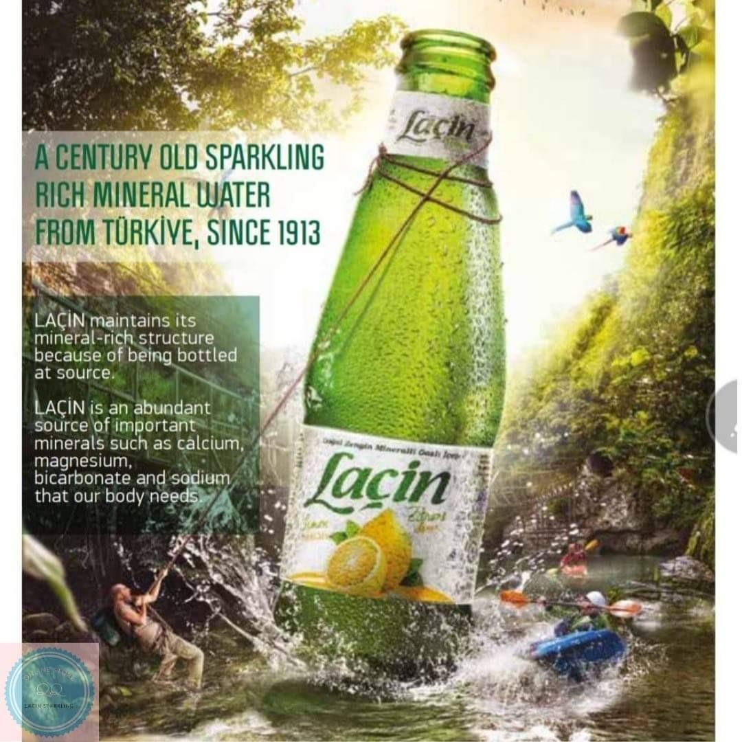 LACIN Turkish Mineral Rich Sparkling Water, Food & Drinks, Beverages on ...