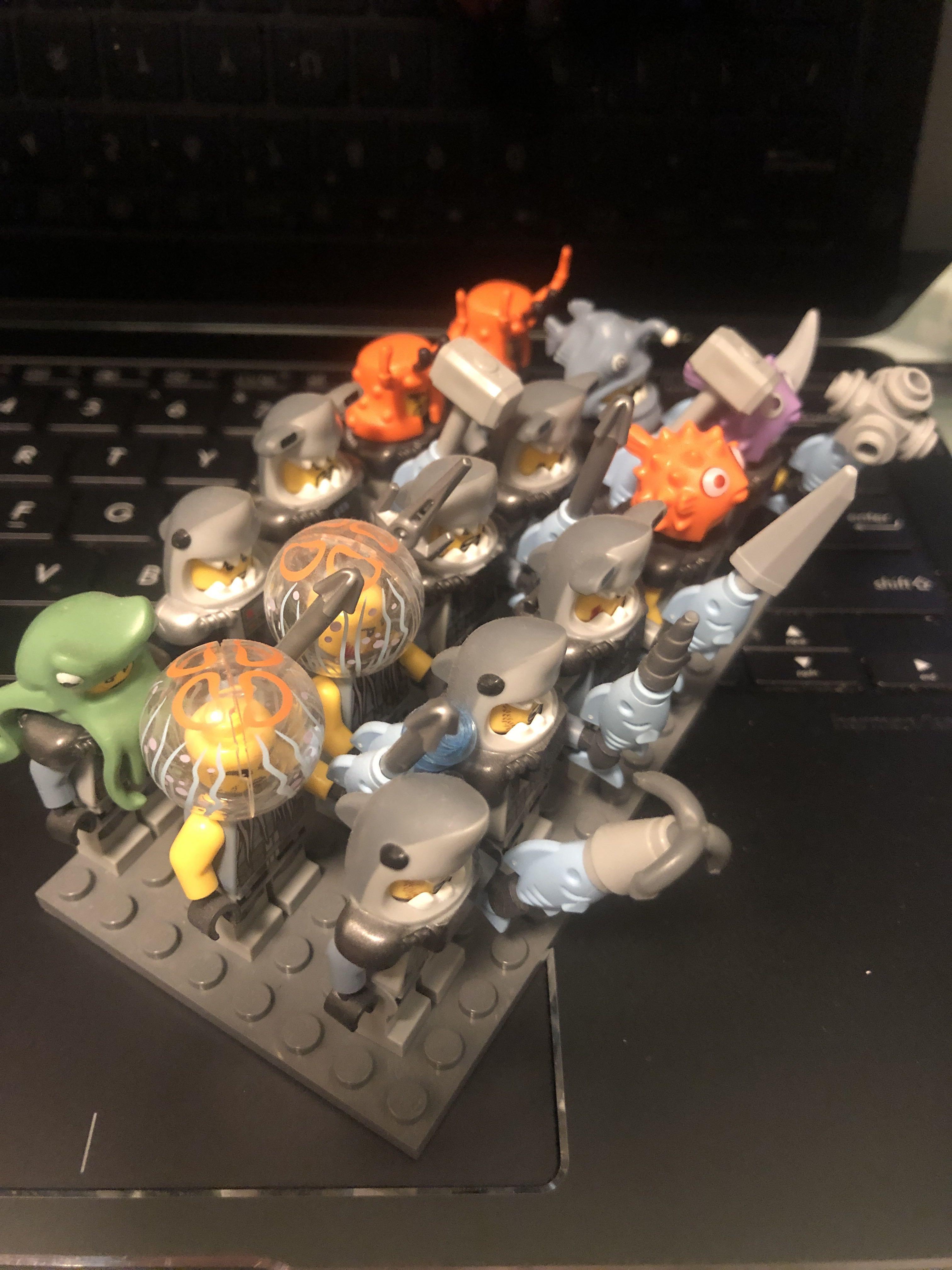 Lego Ninjago Shark Army 蝦兵蟹將 (2017), 興趣及遊戲, 玩具 & 遊戲類 - Carousell