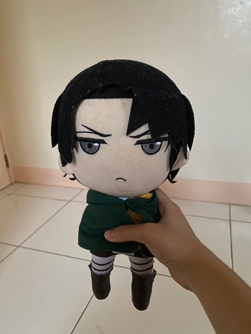 Levi Ackerman Doll Attack On Titan, Hobbies & Toys, Toys & Games on ...