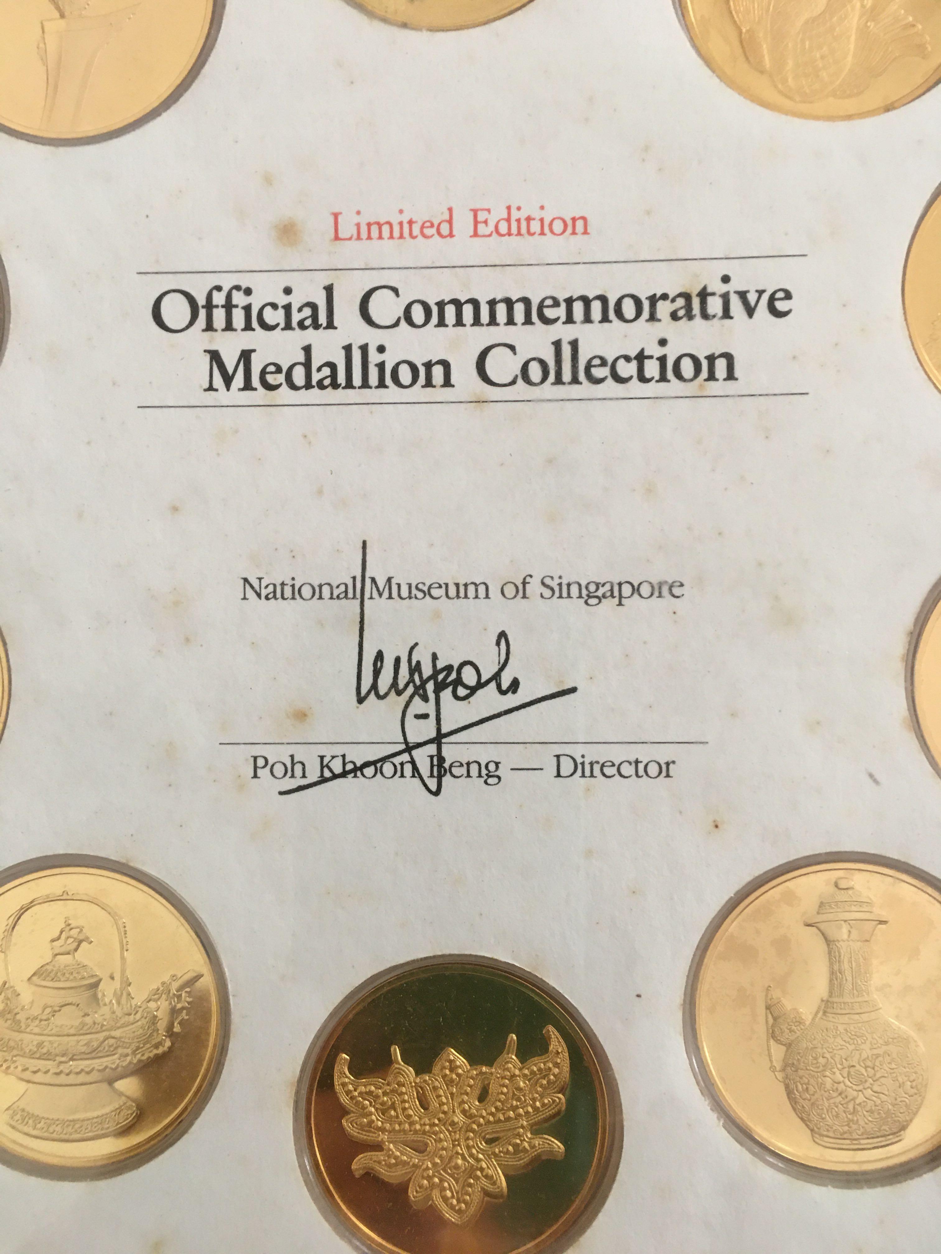 Limited Edition Official Commemorative Medallion Collection, Hobbies ...