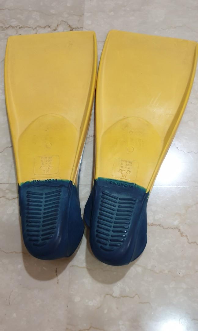 Long Floating Fin Swimming Flippers, Sports Equipment, Sports & Games ...