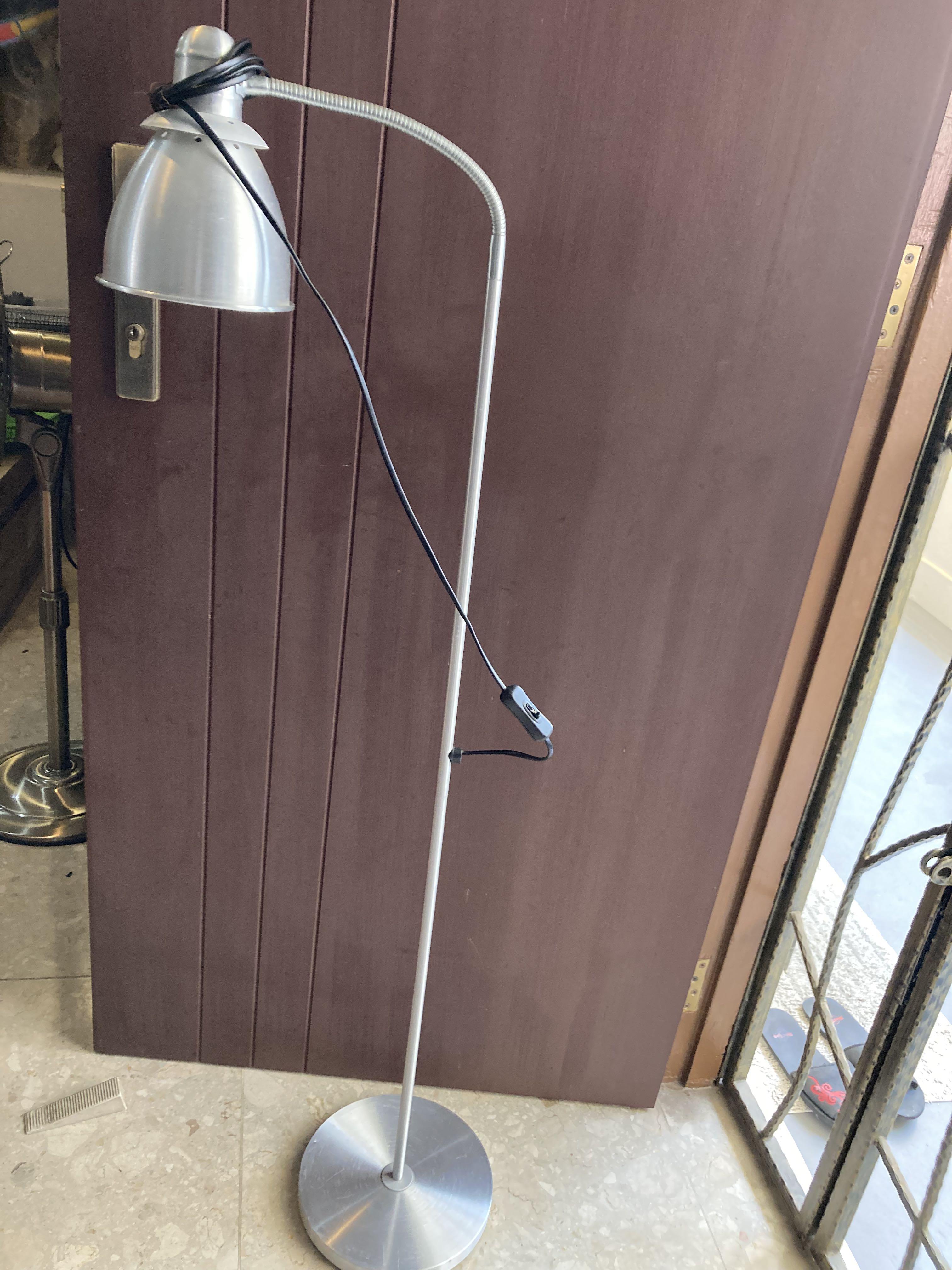 Metal standing lamp, Furniture & Home Living, Lighting & Fans, Lighting ...