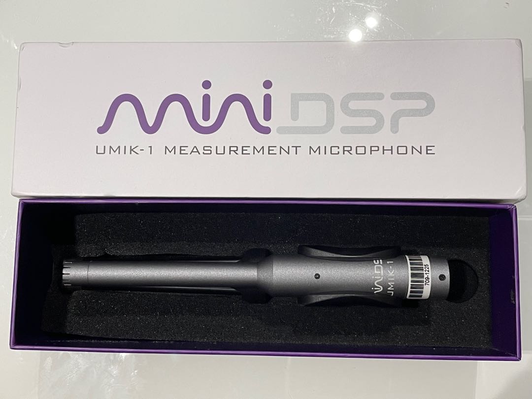miniDSP UMIK-1 USB Measurement Calibrated Microphone, Car Accessories ...
