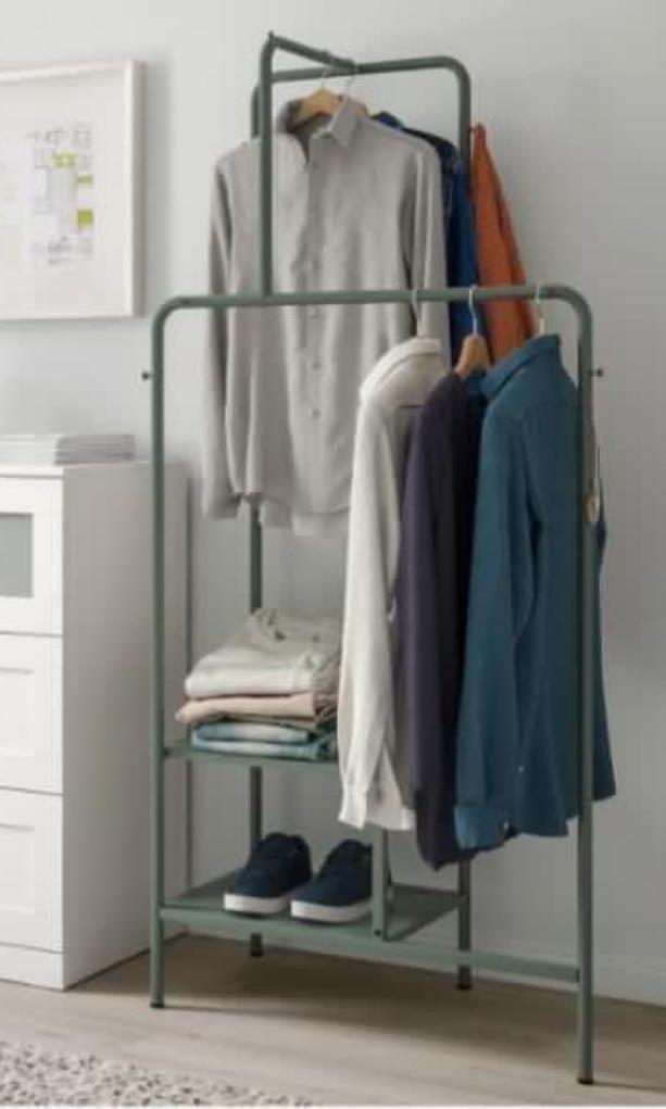 Nikkeby Clothes Rack, Furniture & Home Living, Furniture, Shelves ...