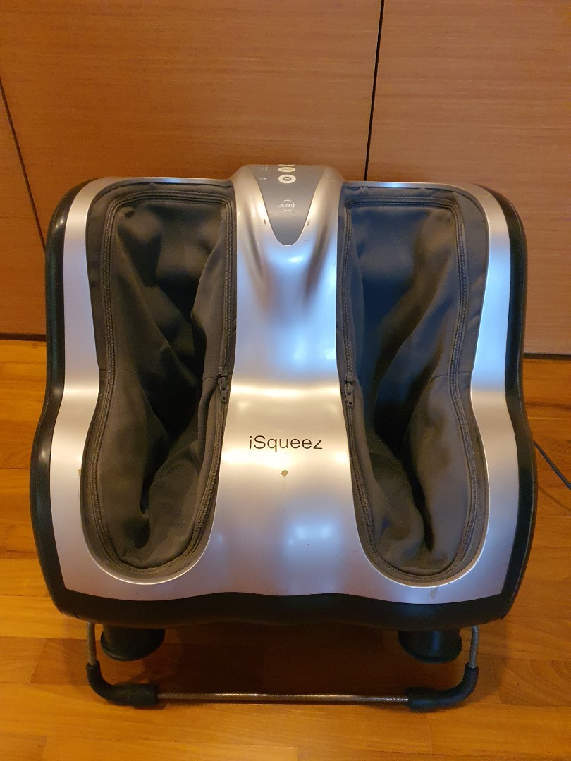 Osim iSqueez foot massage, Health & Nutrition, Massage Devices on Carousell